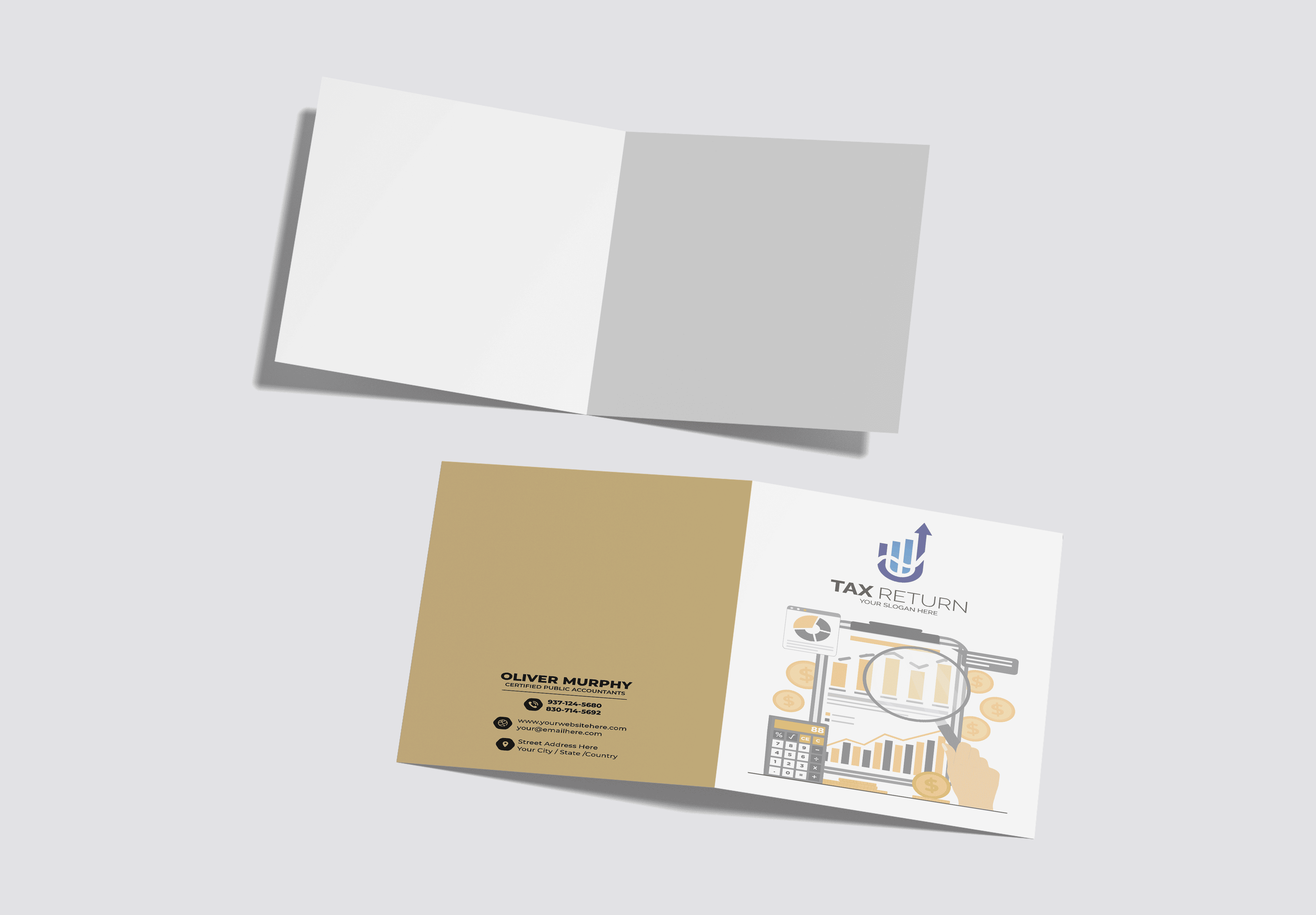 Tax Return Greeting Cards – Lauprint