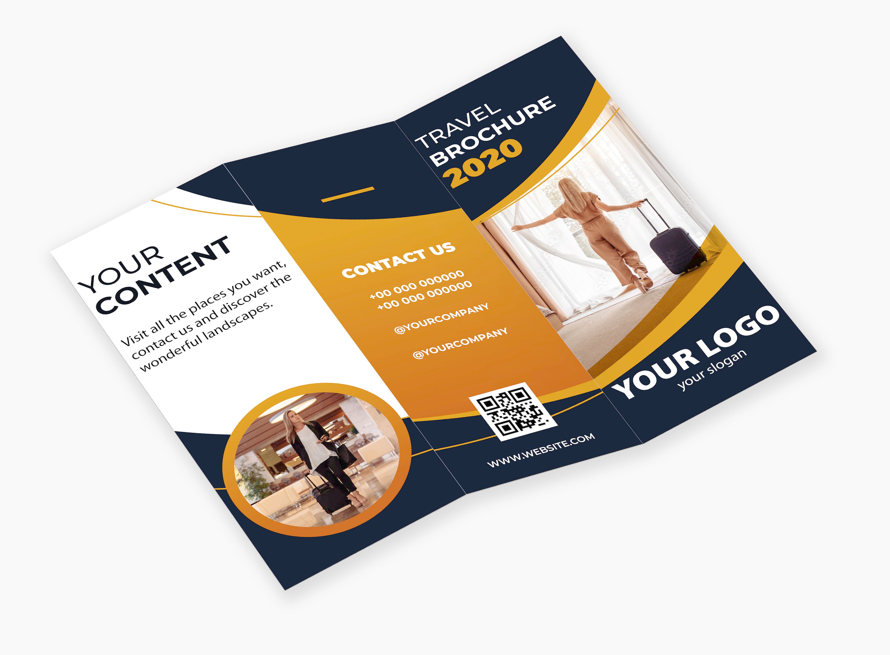 Custom Printed Brochure | Custom Printed Full Color Flyers | Brochures ...